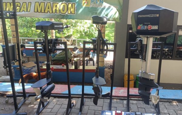Motor Tempel Listrik Diluncurkan di Sungai Maron, Pacitan: Ramah ...